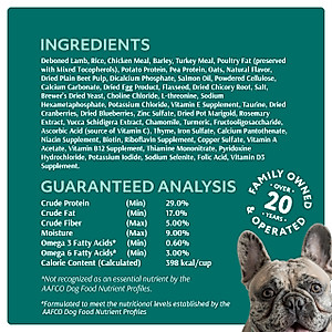 OPtimeal Puppy Dog Food - Proudly Ukrainian - Delicious Puppy Food Dry Recipe with Skin and Digestive Support for Small and Toy Breed Puppies (8.8 Pound (Pack of 1), Lamb & Rice)