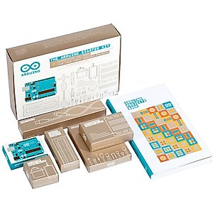 ARDUINO 2243680 K000007 Starter Kit with Compatible 9V Wall Adapter