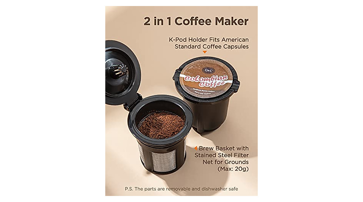 Famiworths Mini Coffee Maker – Fast, Compact & Versatile Brew
