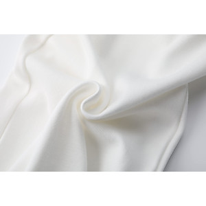 Owlivia Organic Cotton Baby Pajamas, Boys Girls 2-Pack Zip Front Sleep 'N Play, Footed Sleeper, Long Sleeve(Newborn, white+blue)