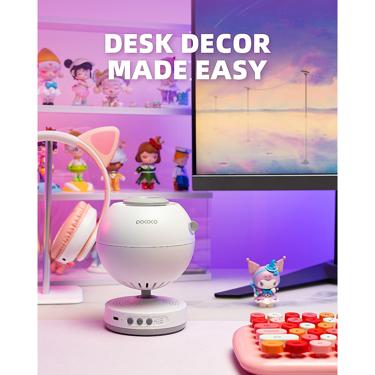 【Limited Time Offer: 16% Off 】POCOCO Galaxy Projector + Aurora and Deep Sea - Discs (6 Pieces)