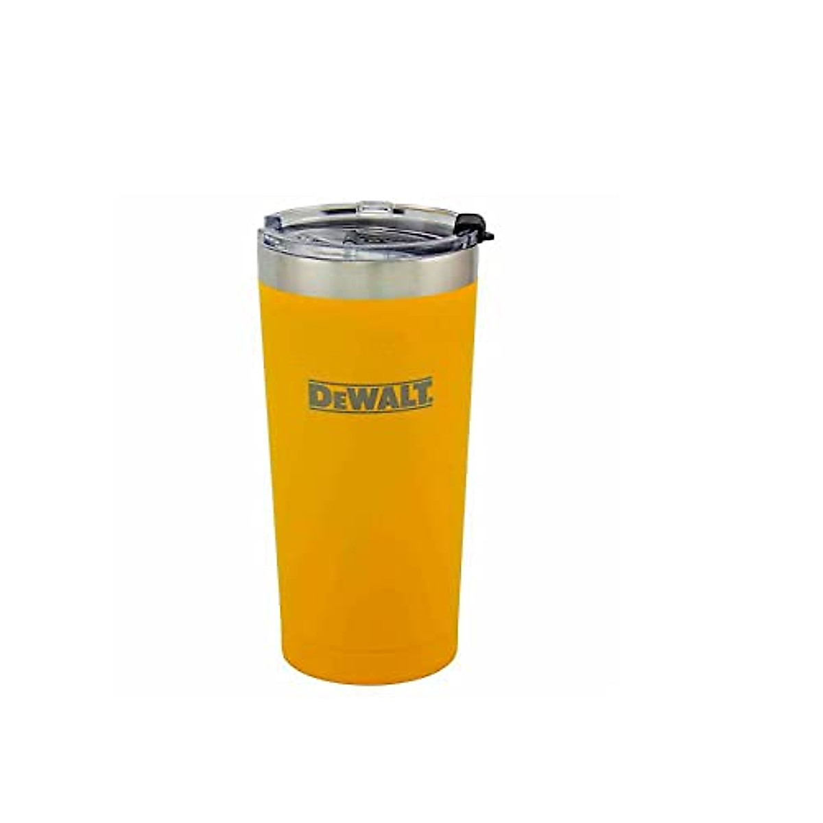DEWALT Stainless Steel Tumbler, Yellow, 20 Ounce, 1 Count (Pack of 1)