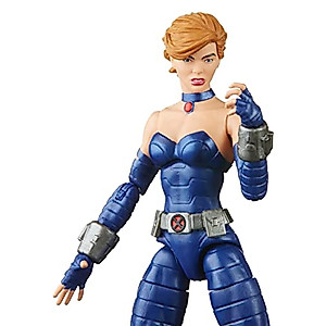 Marvel Hasbro Legends Series 6-inch Scale Action Figure Toy Marvel's Shadowcat, Premium Design, 1 Figure, 4 Accessories, and 1 Build-A-Figure Part