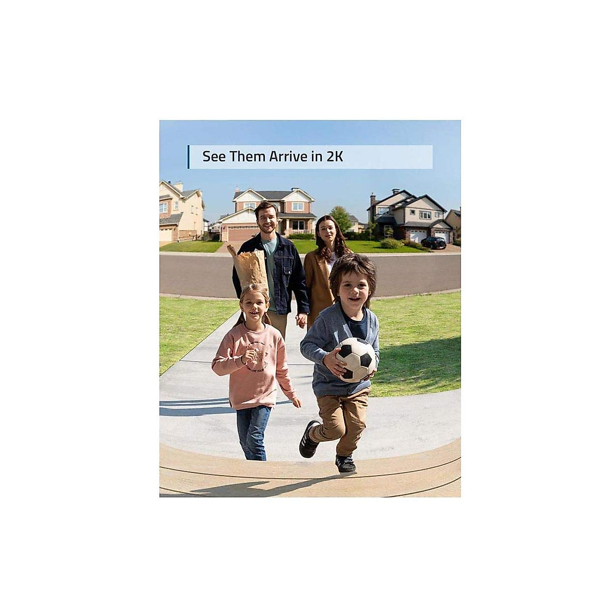 Anker eufy Video Doorbell 2K, Black (E82101W3-99)