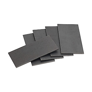 Hynade Welding Coupons, Welding kit Welding Plate, 11 Gauge Mild Steel 2 by 4 Inch (2"X4") Welding Steel Practice and Training for MIG, TIG, Stick/MMA, Gas and Brazing Welding (5 PCS)