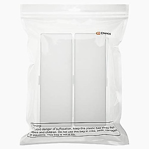 4 Pieces Plastic Pencil Case Plastic Stationery Case with Hinged Lid and Snap Closure for Pencils, Pens, Drill Bits, Office Supplies (White)