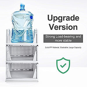 Homde Closet Organizer Bundle: 3 Pack Clothes Organizer and 2 Pack Storage Boxes