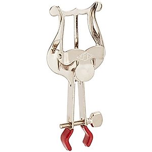 American Plating Nickel Plated Trumpet 502N Valve Instrument Lyre N.P Clamp