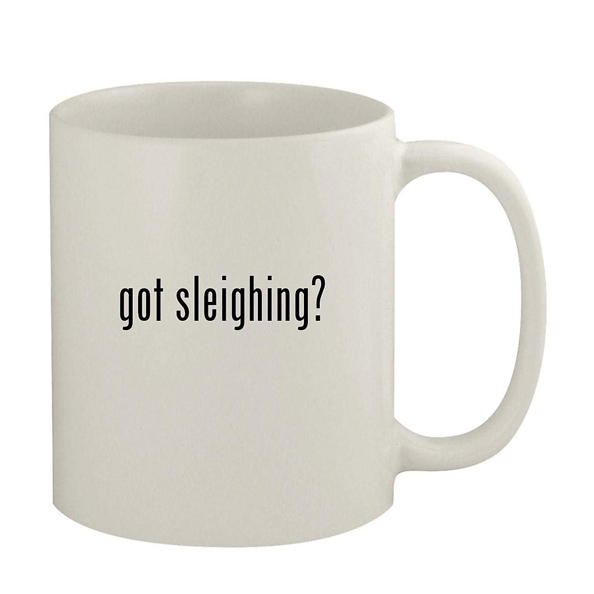 got sleighing? - 11oz Ceramic White Coffee Mug, White