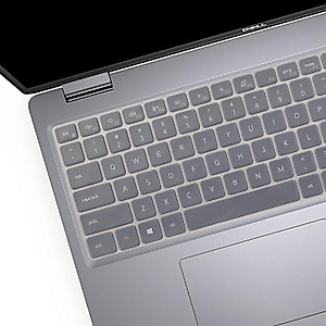 Keyboard Cover for Dell Latitude 5550 5540 5530 5531 5520 5521 3540 15.6" Laptop Keyboard Skin, Dell Precision 3560 3561 3570 3571 3580 3581 3590 3591 15.6" Laptop Keyboard Cover Protective Skin-Clear