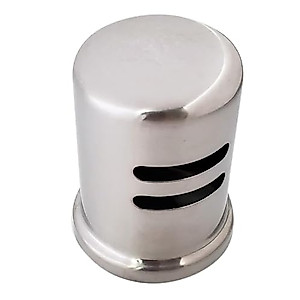 Westbrass R201-1-07 Skirted Air Gap Cap Only, Satin Nickel