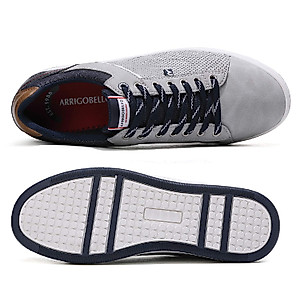 AX BOXING Mens Casual Shoes Fashion Sneakers Breathable Comfort Walking Shoes for Male(Aa Gray, Numeric_9)