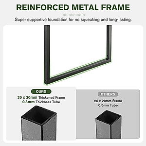 IMUsee 3PC 47.2" Dining Table Set for 4-6, Heavy Duty Kitchen Table with Benches, Kitchen & Dining Room Table Set, Space-Saving Dinette, Grey & Light Brown