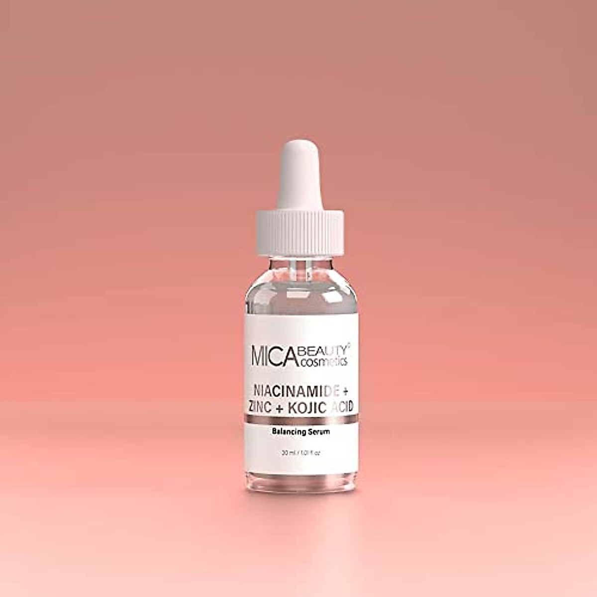 Mica Beauty Niacinamide + Zinc + Kojic Acid Serum, Used by Anyone to Tackle Acne Scars or Dullness Especially Suitable for Oily Skin ，30ml /1.01 fl oz