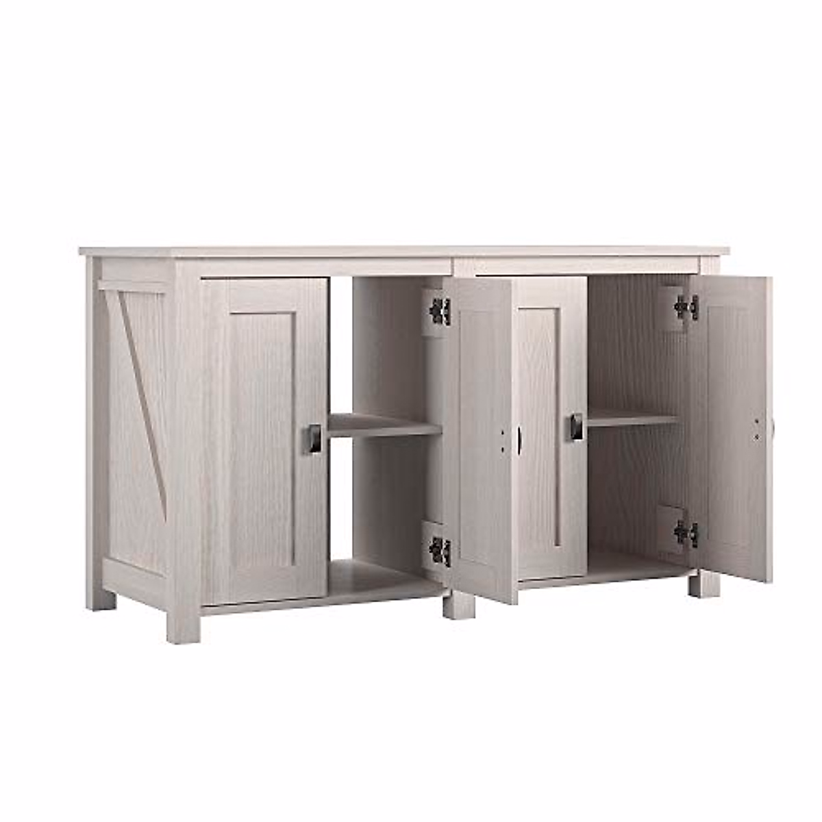Ollie & Hutch Farmington 55 Gallon Aquarium Stand, Ivory
