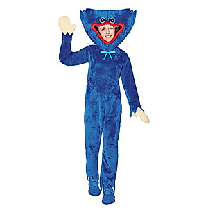 Spirit Halloween Poppy Playtime Kids Huggy Wuggy Costume - Teen Size | Officially Licensed | Gaming Costumes