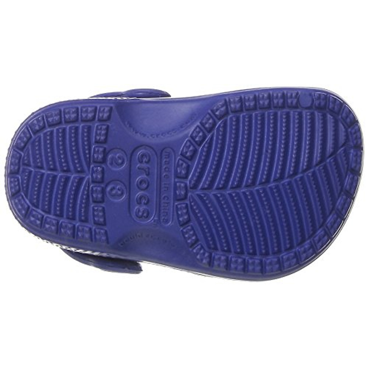 Crocs Unisex-Baby Classic Littles Clogs |Baby Shoes, Cerulean Blue, 2-3 Infant