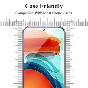 AKABEILA [3 Pack Screen Protector for Oppo Reno 7 4G 5G HD Tempered Glass Film 9H Hardness Case Friendly Easy Installation Anti Scratch Bubble Free [Full Coverage] 6.43" Black