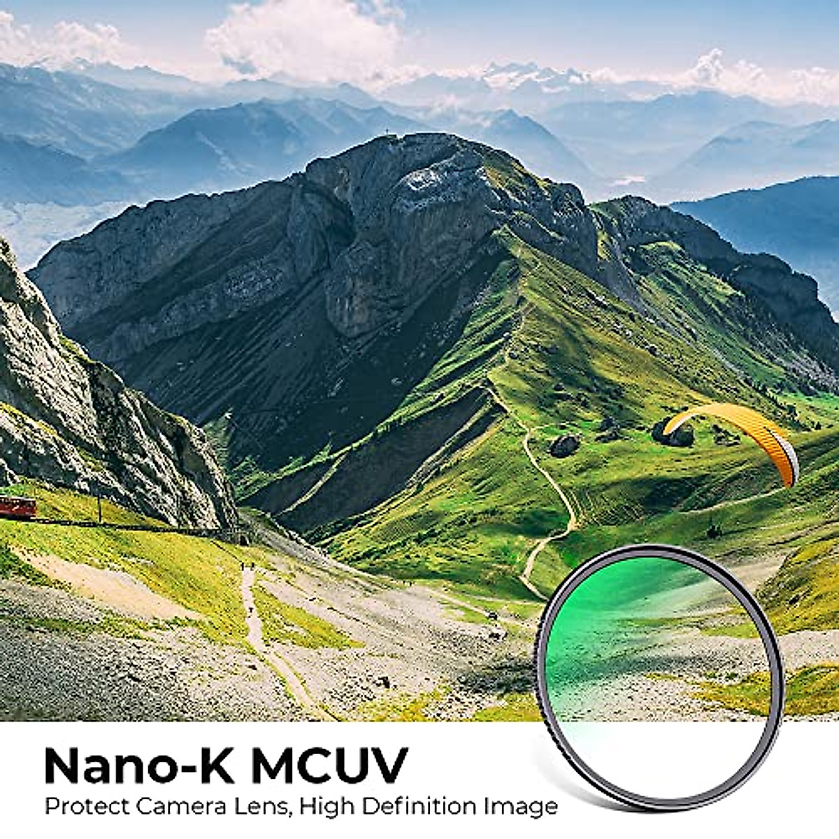 K&F Concept 58mm MC UV Protection Filter Slim Frame with 18-Multi-Layer Coatings for Camera Lens (K-Series)