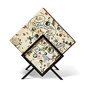 MODERN VINYL Record Holder - Matte Black Metal - 80-100 LP Storage - Simple, Quick Assembly - Vinyl Display, Storage - High-End Design - Protects Vinyl - Organize Albums - Book, Magazine, Files