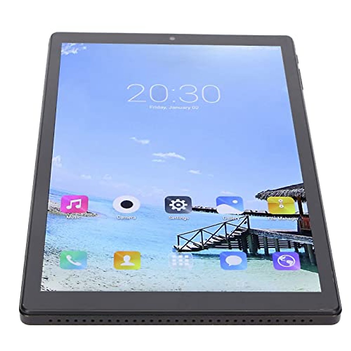 soobu 10in Tablet, Dual Speakers for Android10 100‑240V Tablet PC 8 Core CPU for Elderly (US Plug)