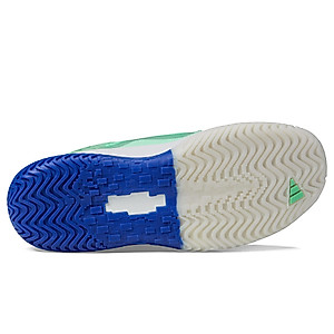 adidas Women's Solematch Control Sneaker, Pulse Mint/Silver Metallic/Lucid Blue, 6