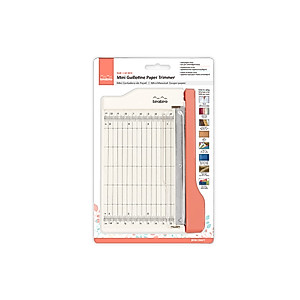 Bira Craft Guillotine Paper Trimmer, Guillotine Paper Cutter, 6 inch Cut Length, for Coupons, Paper Crafts and Photos