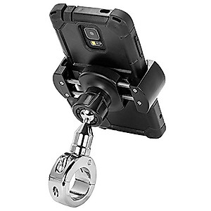 Arkon Mounts RoadVise Motorcycle Phone Mount for iPhone 12 11 XS XR X Galaxy Note 20 10 S20 S10 Retail Chrome