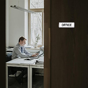 Apartment For Rent Sign 9 X 3 Inch Acrylic Plastic Sign With Symbols, Self-Adhesive, For Restaurant, Salons, Hotel, Motel, Rest Stops, Public Restrooms