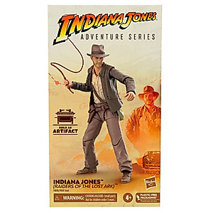 Indiana Jones Hasbro and The Raiders of The Lost Ark Adventure Series Toy, 6-inch Action Figures, Kids Ages 4 and Up