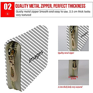 Poceacles Tie Dye Print Women Men Cards Organzier Small Wallet with Zip Around, 20 Card Slots Leather Accordion Credit Card Holder Wallet