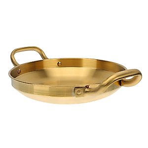 Korea Noodle Ramen Pot Stockpot: Stainless Steel Pasta Pots Stir Fry Pan Omelet Paella Pans Ramen Soup Pot