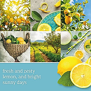 Yankee Candle Sicilian Lemon Scented, Classic 22oz Large Jar Single Wick Candle, Over 110 Hours of Burn Time