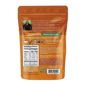 The Vegan Knife Gluten Free & Vegan Cupcake and Cake Mix Vanilla Spice Flavor