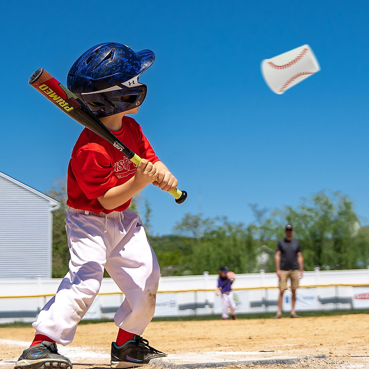 EaciTown Baseball Party Cups Bulk 9OZ Paper Beverage Baseball Cups Baseball Party Decorations Game Day Baseball Baby Shower Baseball Birthday Party Supplies (30), Standard