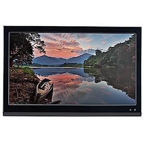 RecPro RV HD Ready 24 Inch 12V DC RV LED TV with Integrated HDTV (ATSC) Tuner, HD Ready (1080p, 720p, 480p), 1920 x 1080 Full HD, Dual Function Wireless Remote Control, Black