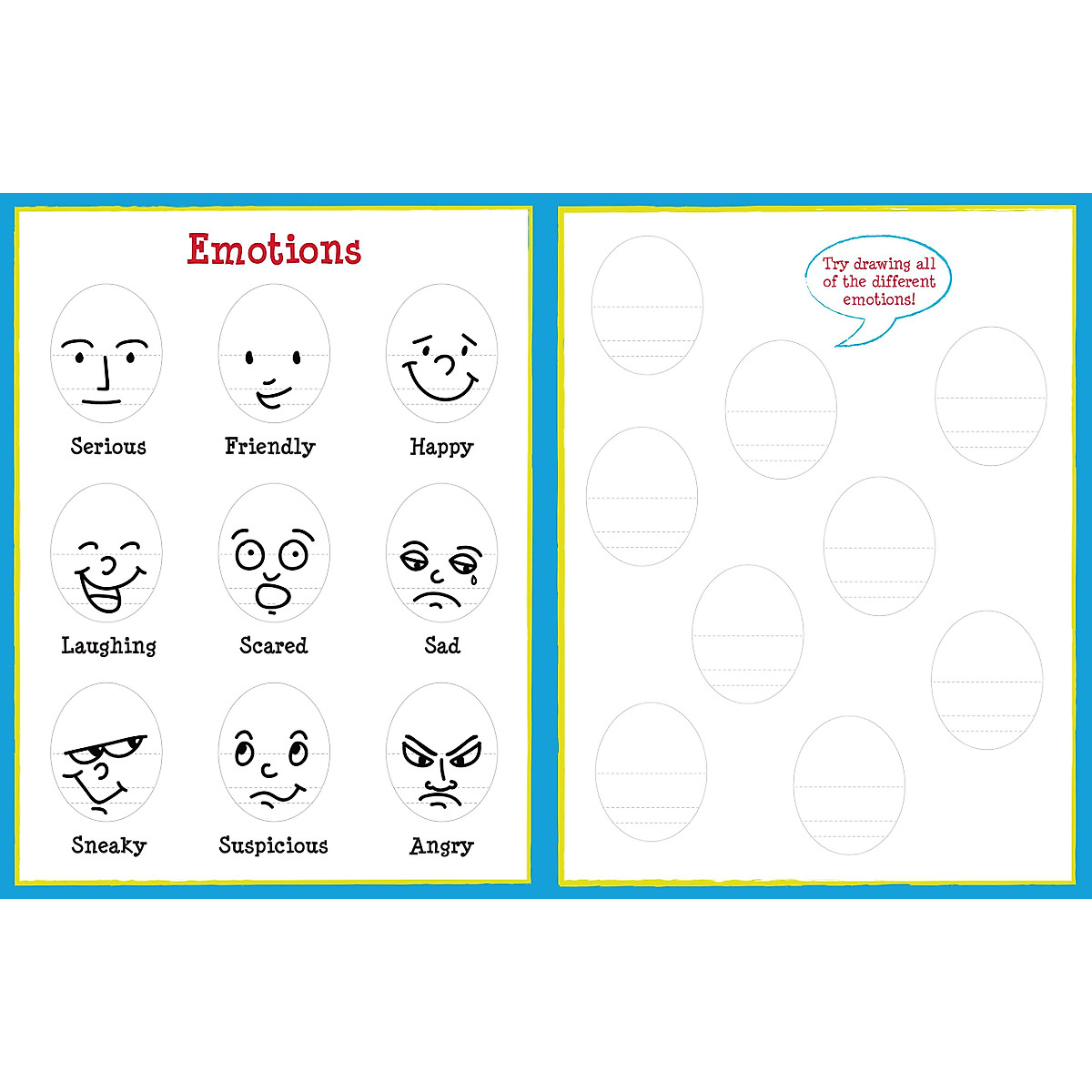 Learn to Draw... Faces (Easy Step-by-Step Drawing Guide) (Young Artist)