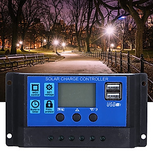 Solar Panel Kit, Panel Solar, RV Solar Panel Kit 10W 18V Polysilicon Photovoltaic Module with Solar Charge Controller for RV Motorcycle Car Automotive Boat