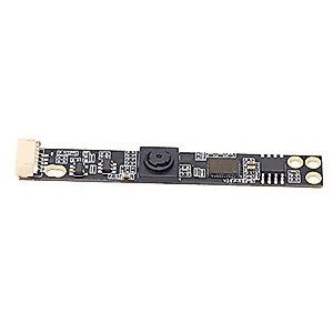 USB Camera Board, MJPEG Camera Module 66° No Distortion Durable 1MP Black for Restricted Locations. for Smart TV