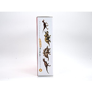 Nene Toys Dinosaur Painting Kit for Kids 3-7 Years [The Kings] – Includes 4 Museum Replicas, 2 Paint Sets, 2 Brushes, Educational Poster and Playmat – Art & Craft Paint Toy for Boys and Girls