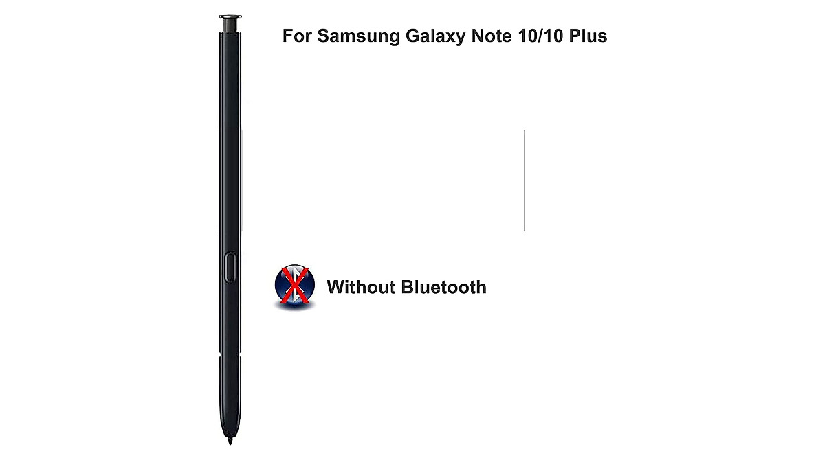 Galaxy Note 10 Plus Pen Replacement | 2 Pack Black Stylus