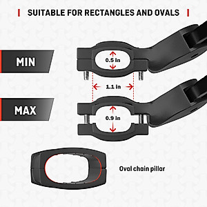 HENMI Bike Kickstand for Adult Bikes, Adjustable Bicycle Kickstand for Most 26"-29", Non-Slip Sole, Aluminum Alloy Material, Kickstand for Mountain Bike/Trek Bike