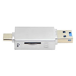 JSER USB-C Type C USB 2.0 to NM Nano Memory Card & TF Micro SD Card Reader Compatible for Huawei Cell Phone & Laptop