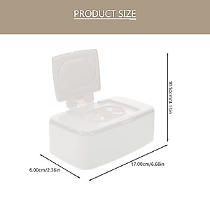 Dispenser Holder Storage Box Plastic Wet Tissue Case Napkin Baby Wipes Container for Home Kitchen Office