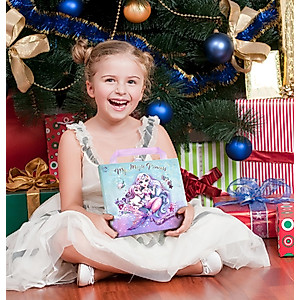 Girls Charm Bracelet Making Kit: Mermaid Jewelry Supplies Make Set Charm Bracelets Kits DIY Art Craft Set Girl Toys Age 5 6 7 8 9 10 11 12 Year Old Girl Little Children Creative Birthday Gifts for Kid