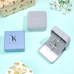 Fanery Sue Custom Airplane Keychain Personalized Key Chains 3D Engraved with Names Stainless Steel Flight Attendant Essentials Gifts for Airplant Retirement Party Travel Birthday Christmas