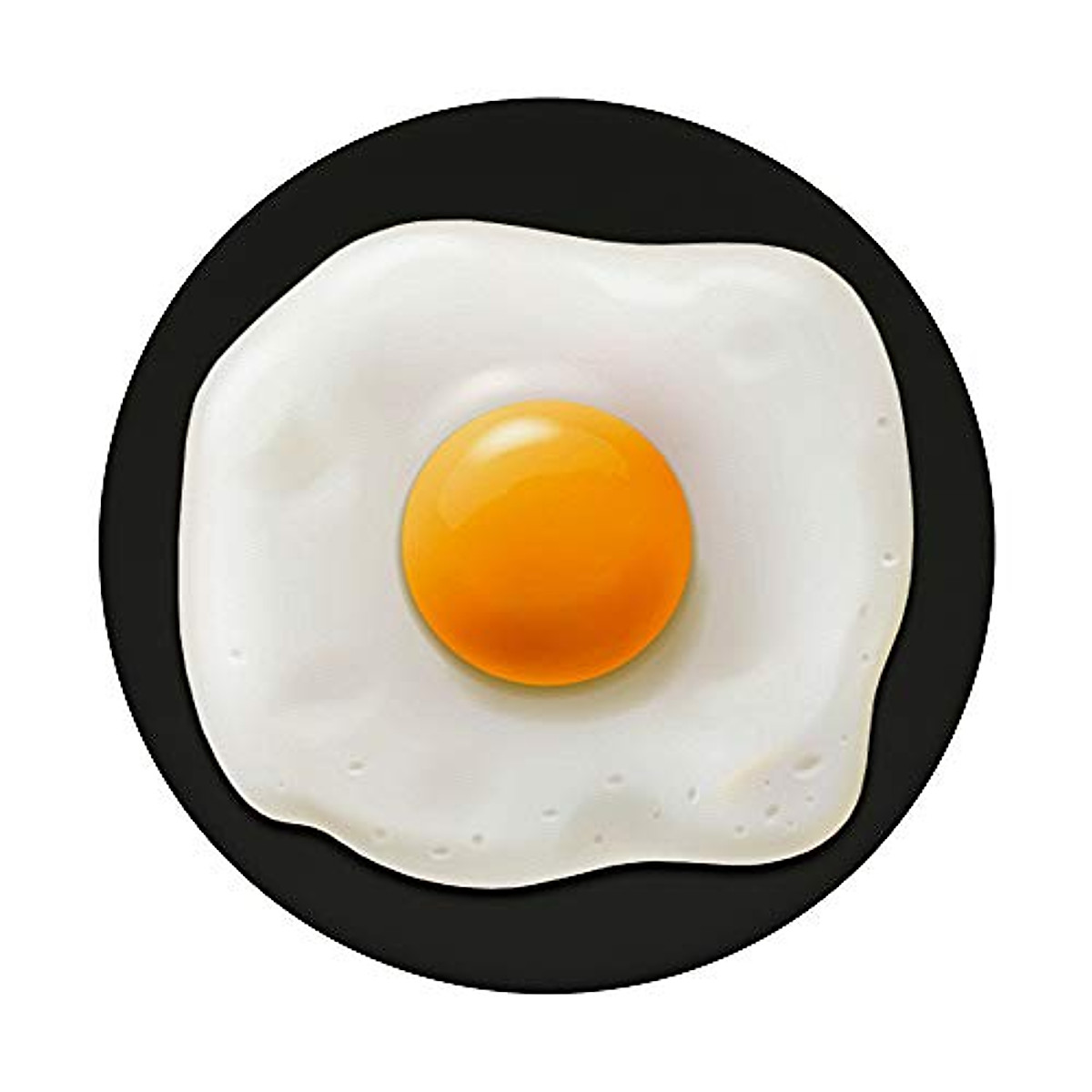 Fried Egg Yolk Breakfast Organic Healthy Food Eating Chicken PopSockets PopGrip: Swappable Grip for Phones & Tablets