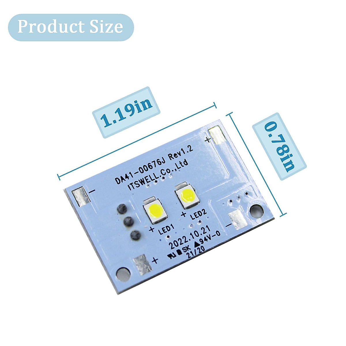 DA41-00676J led light Freezer LED Light Fit for Samsung Refrigerator AP6000168 PS11732779 EAP11732779