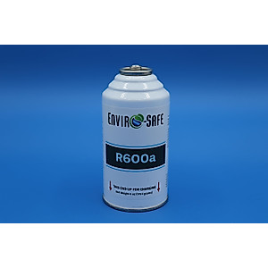 Envirosafe R600a Refrigerant - Case of 12 6oz Cans - R600a for HVAC for Use