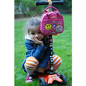 KneeBees Soft Protective Cotton Knee Pads/Knee Sleeves for Kids/Children Machine Washable Comfortable One Size Fits Most Perfect for Playing Running Exploring (Purple and Pink Stripes)